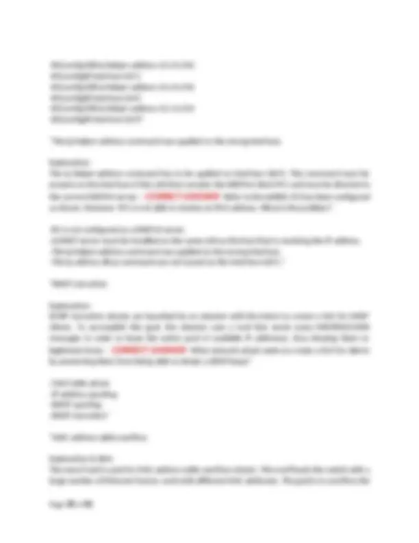 Cisco Netacad Srwe Final Exam Questions and Answers | Exams Information Technology | Docsity