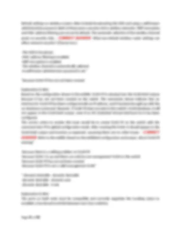 Cisco Netacad Srwe Final Exam Questions and Answers | Exams Information Technology | Docsity