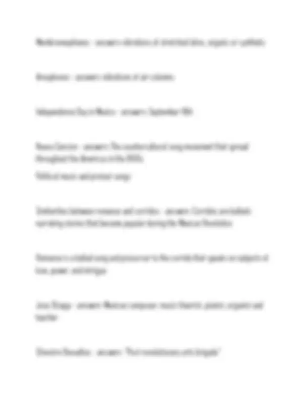 Mexican Music: History, Genres, and Cultural Significance | Exams ...