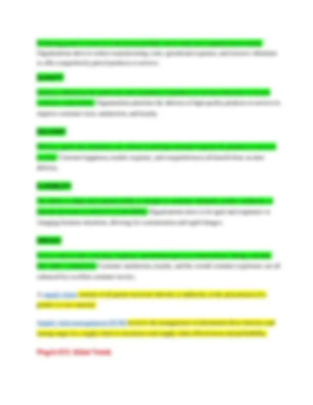 MSITM C954 - Information Technology Management: Section 7 - Traits of ...