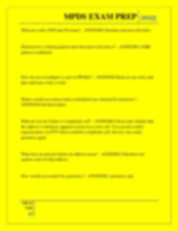 MPDS Exam Prep: Questions and Answers for Emergency Medical Dispatchers ...