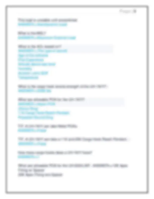 Pathfinder Sling Load Operations: Exam Questions and Answers | Exams ...