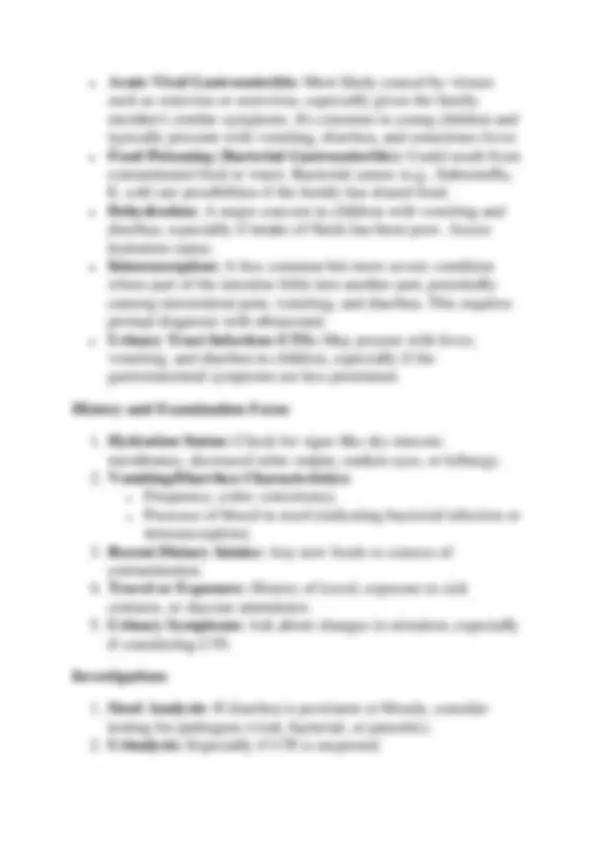 Case Study: Vomiting and Diarrhea in an 18-Month-Old Patient | Exams ...