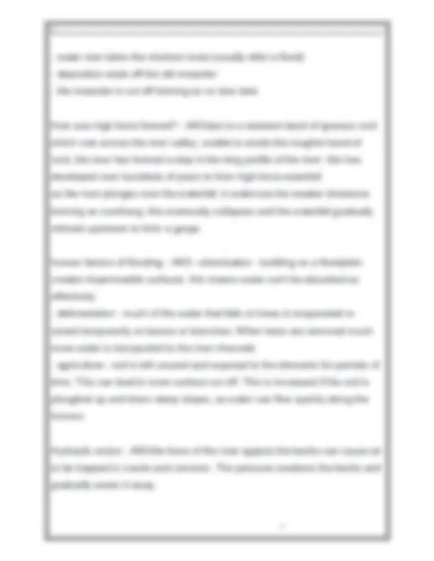 AQA GCSE Geography - Rivers Test: Questions and Answers | Exams ...