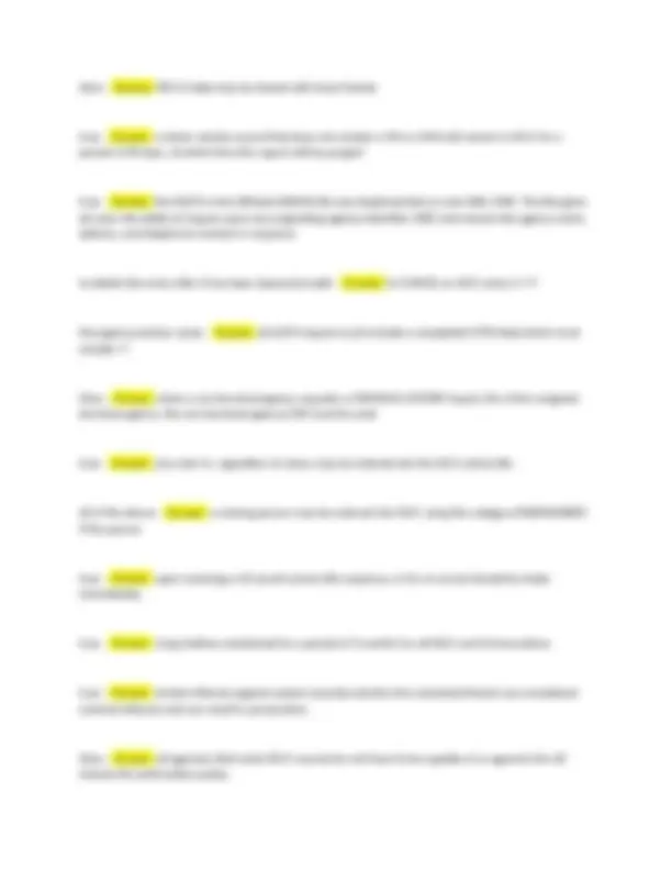 NCIC Study Guide: Exam Questions and Correct Answers | Exams Law | Docsity