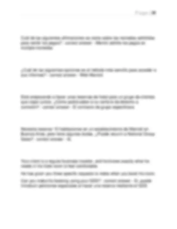 MARRIOTT CERTIFICATION EXAM STUDY GUIDE 2025: REAL VERIFIED QUESTIONS ...