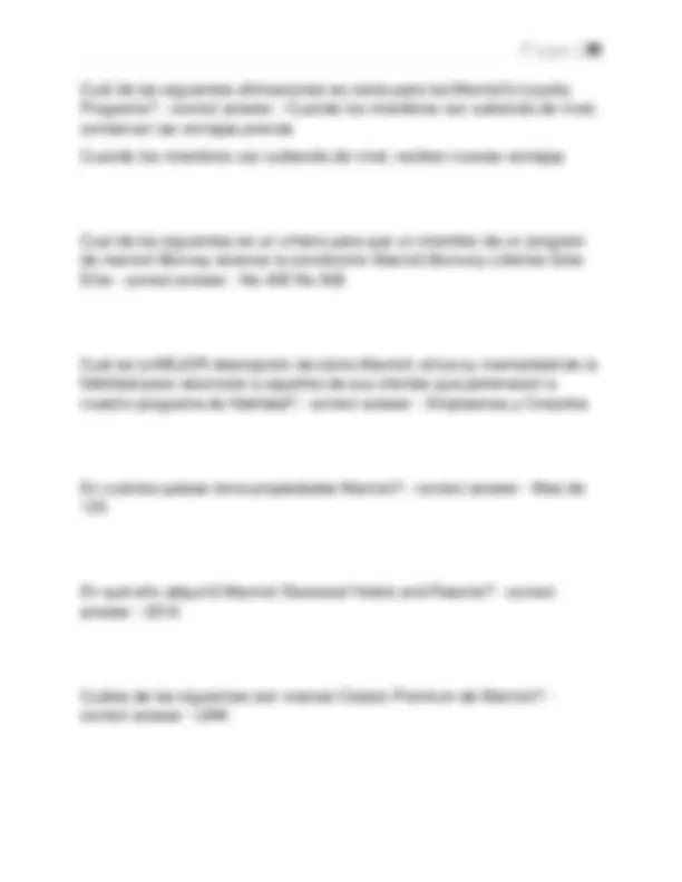 MARRIOTT CERTIFICATION EXAM STUDY GUIDE 2025: REAL VERIFIED QUESTIONS ...