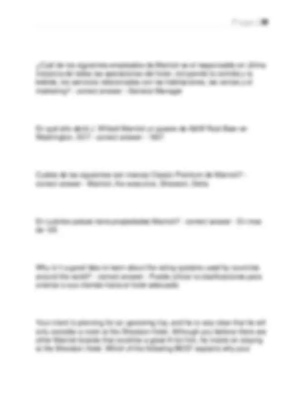 MARRIOTT CERTIFICATION EXAM STUDY GUIDE 2025: REAL VERIFIED QUESTIONS ...