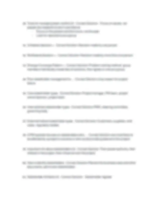 PMI CAPM Exam Prep (2024 Update) Questions and Answers | Exams Human ...