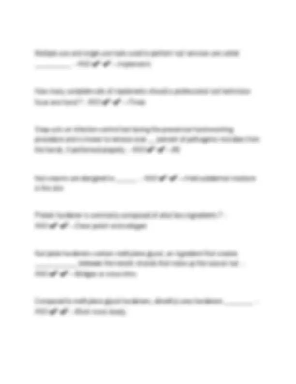 Milady State Board Practice Questions for Nail Technicians | Exams ...