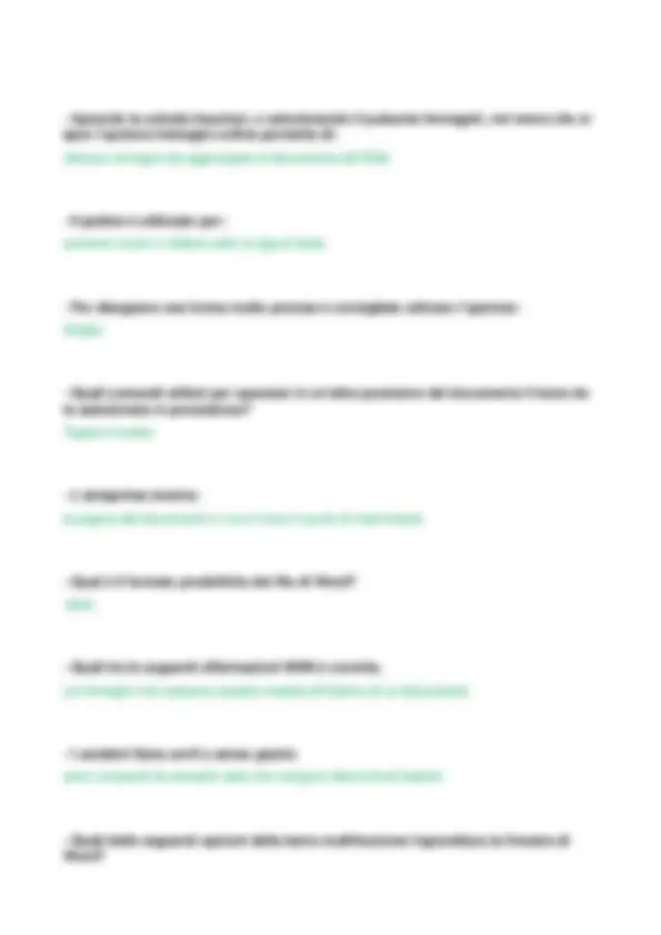 MODULO 5 - Eipass 7 moduli User - Risposte esercizi ed esame 2025 | Prove d'esame di Elementi di ...