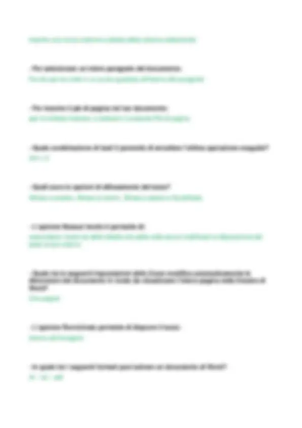 MODULO 5 - Eipass 7 moduli User - Risposte esercizi ed esame 2025 | Prove d'esame di Elementi di ...