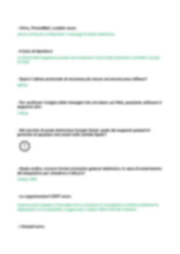 MODULO 4 - Eipass 7 moduli User - Risposte esercizi ed esame 2025 | Prove d'esame di Elementi di ...