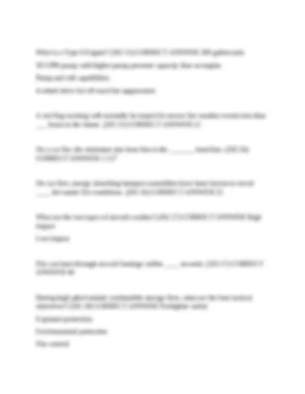 Phoenix Fire Volume II SOPs: Questions and Answers | Exams Safety and ...