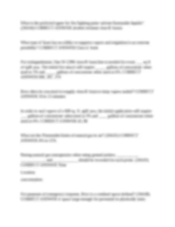 Phoenix Fire Volume II SOPs: Questions and Answers | Exams Safety and ...