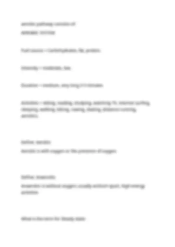 AFAA Primary Group Exercise Certification Study Guide 1 study set with ...