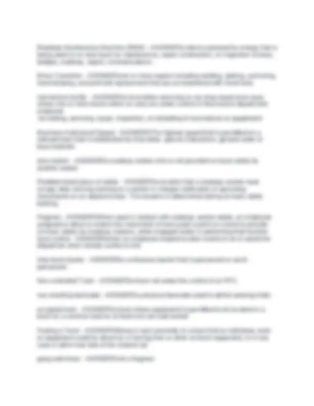 Roadway Worker Protection: Definitions and Explanations | Exams Civil ...