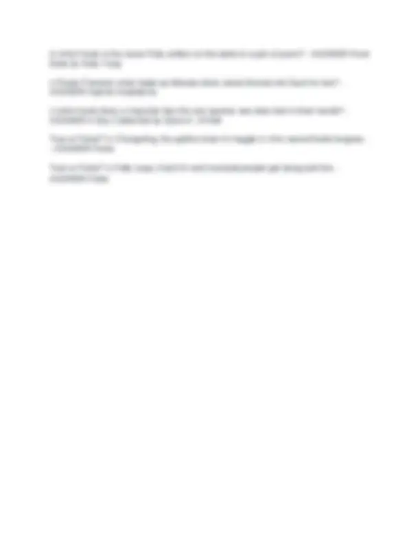 OBOB Practice Questions and Answers: A Guide to Popular Children's ...