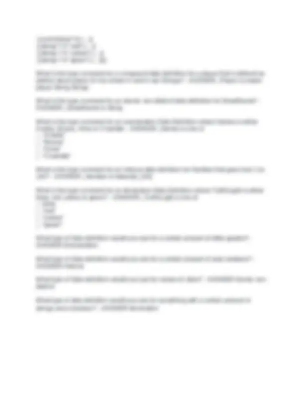 CPSC 110 Midterm 1 with Complete Solutions: Data Definition Exercises and Answers | Exams ...