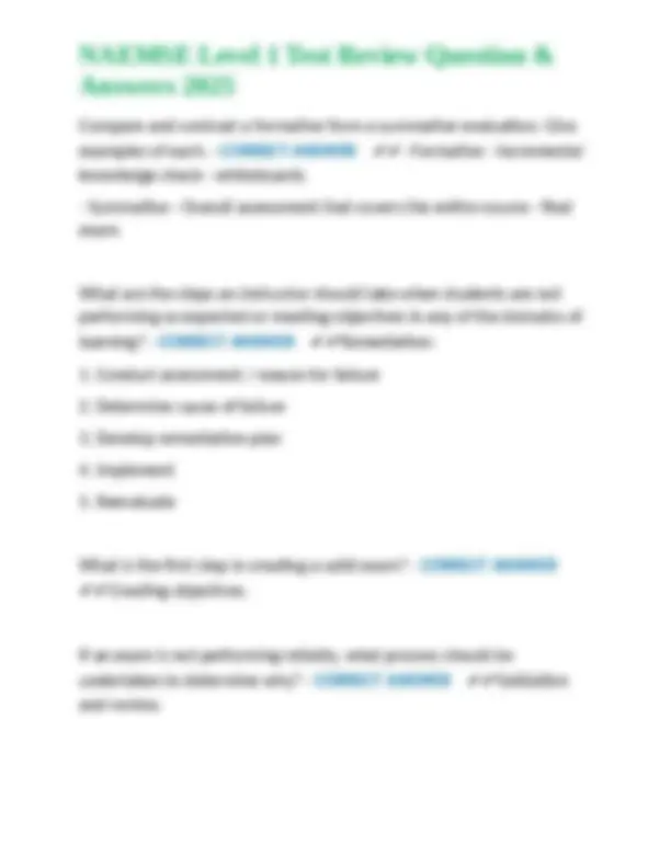 NAEMSE Level 1 Test Review: Comprehensive Guide for EMS Educators ...