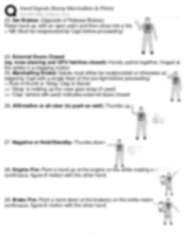 Hand Signals for Ramp Marshallers and Pilots: A Comprehensive Guide ...