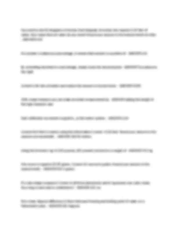 NCCER Module 2 Construction Math Exam Practice | Exams Mathematics ...