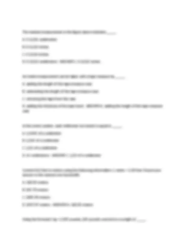 NCCER Module 2 Construction Math Exam Practice | Exams Mathematics ...