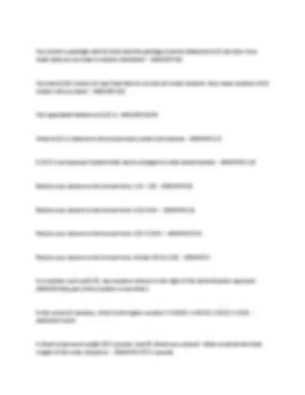 NCCER Module 2 Construction Math Exam Practice | Exams Mathematics ...