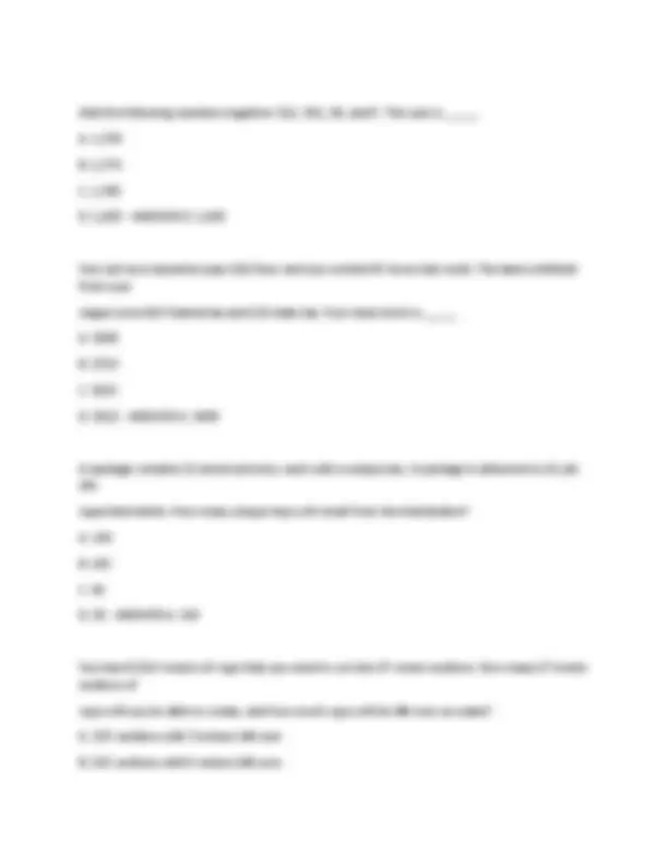 NCCER Module 2 Construction Math Exam Practice | Exams Mathematics ...