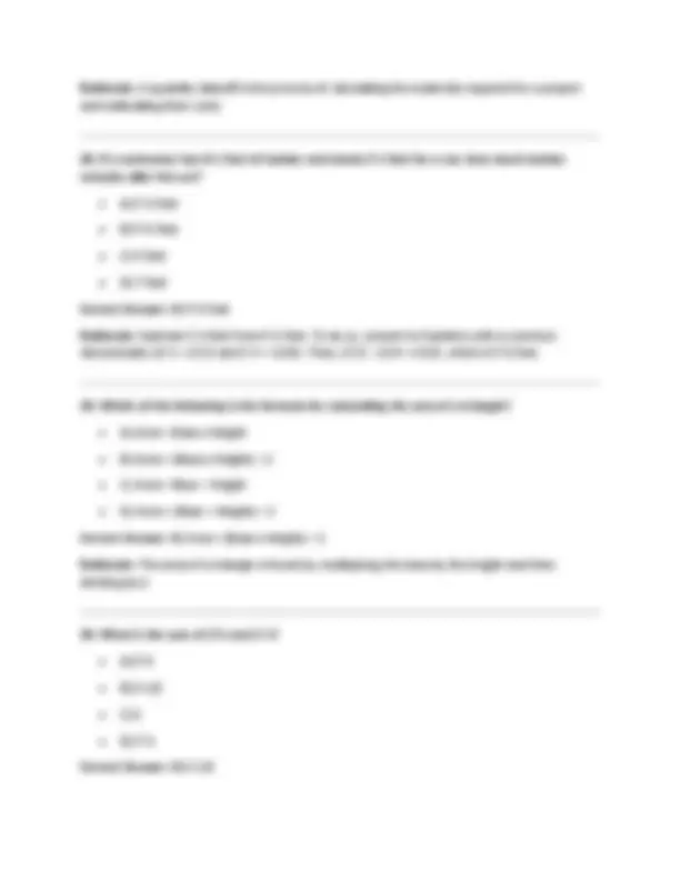 NCCER Module 2 Construction Math Exam Practice | Exams Mathematics ...