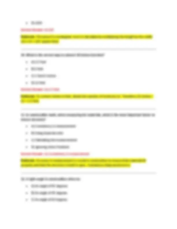 NCCER Module 2 Construction Math Exam Practice | Exams Mathematics ...