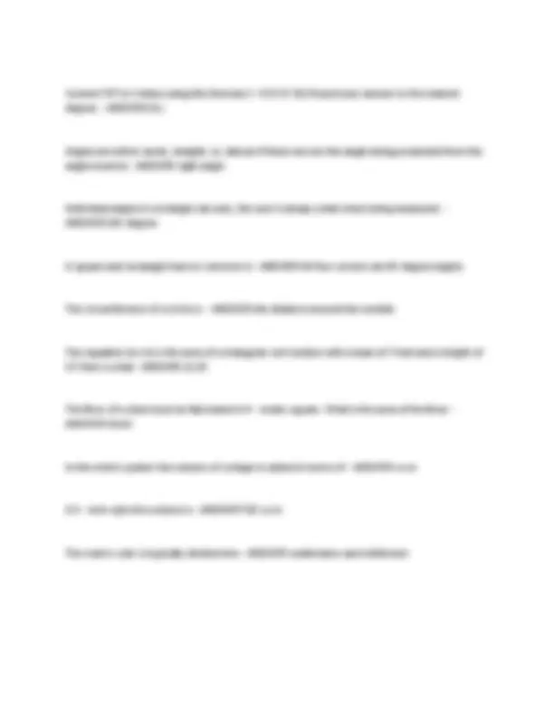 NCCER Module 2 Construction Math Exam Practice | Exams Mathematics ...