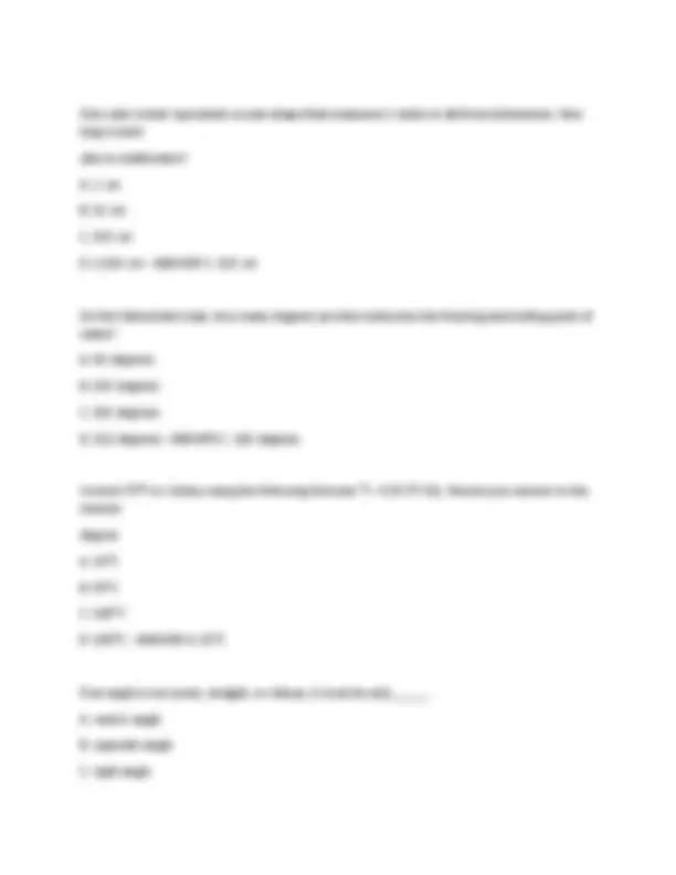 NCCER Module 2 Construction Math Exam Practice | Exams Mathematics ...