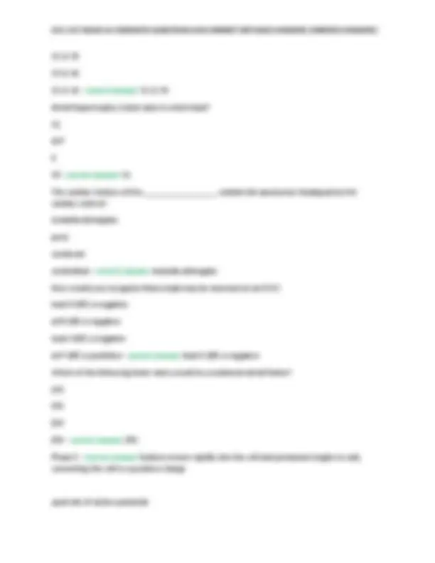 CCI's CCT EXAM: Complete Questions and Answers (Verified) | Exams ...