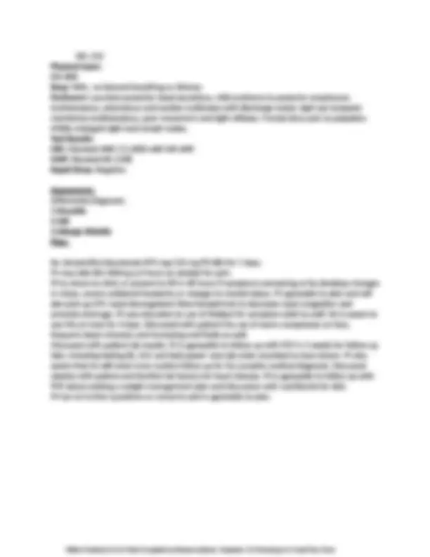 William Frederick S.O.A.P Note Completed by Marissa Huettman Subjective CC Worsening HA, | Exams ...