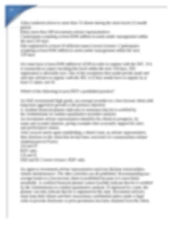 IAR Exam Questions and Answers 2024: Investment Advisers Act of 1940 ...