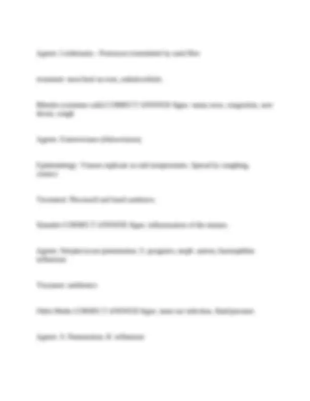 Microbiology diseases: MIC 205 (ASU) study guide | Exams Microbiology ...
