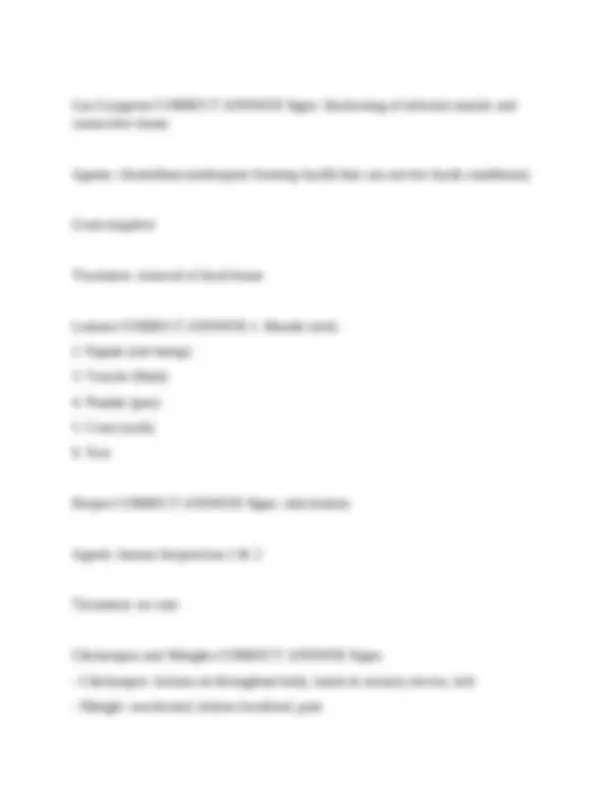 Microbiology diseases: MIC 205 (ASU) study guide | Exams Microbiology | Docsity