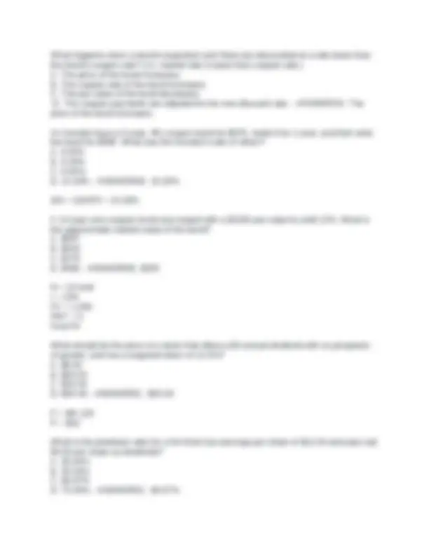 Corporate Finance Exam 2 Study Guide Questions And Answers 100% Solved ...