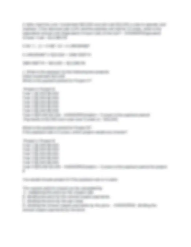 Corporate Finance Exam 2 Study Guide Questions And Answers 100% Solved ...