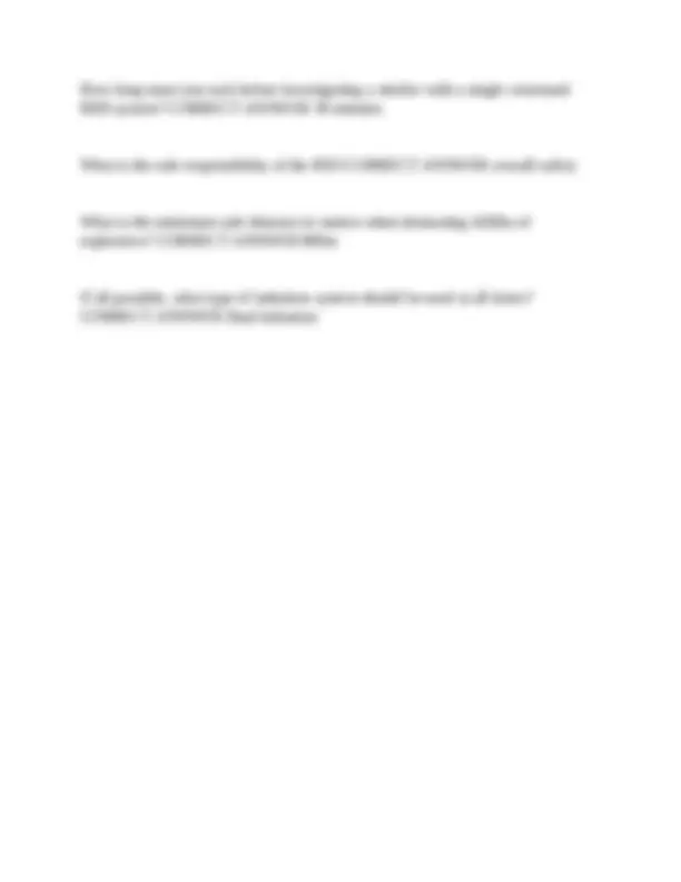 EBOLC Demo Safety Questions and Answers | Exams Law | Docsity