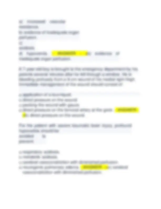 POST TEST ATLS QUESTIONS WITH COMPLETE SOLUTIONS GUARANTEED PASS BRAND ...