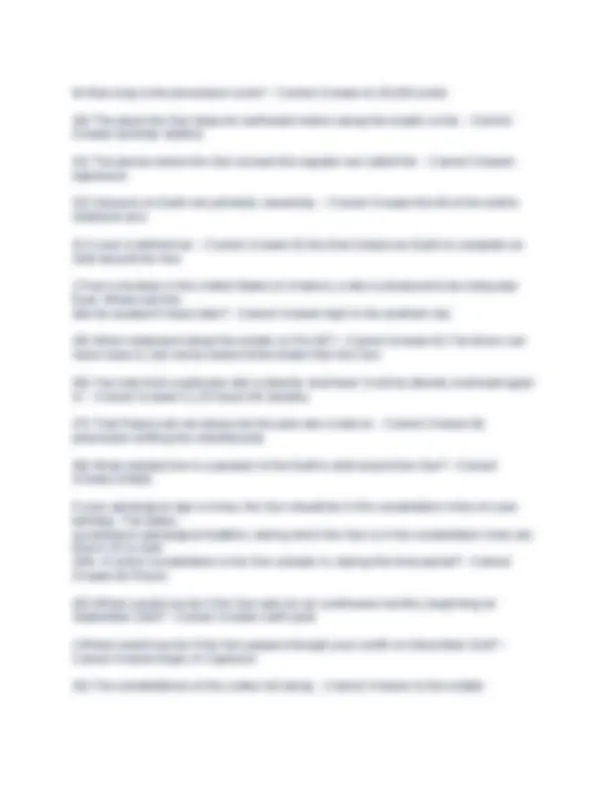 Astronomy Midterm Exam: Multiple Choice Questions and Answers | Exams ...