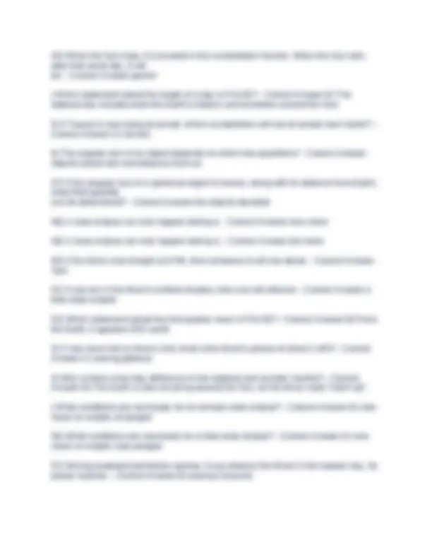 Astronomy Midterm Exam: Multiple Choice Questions and Answers | Exams ...