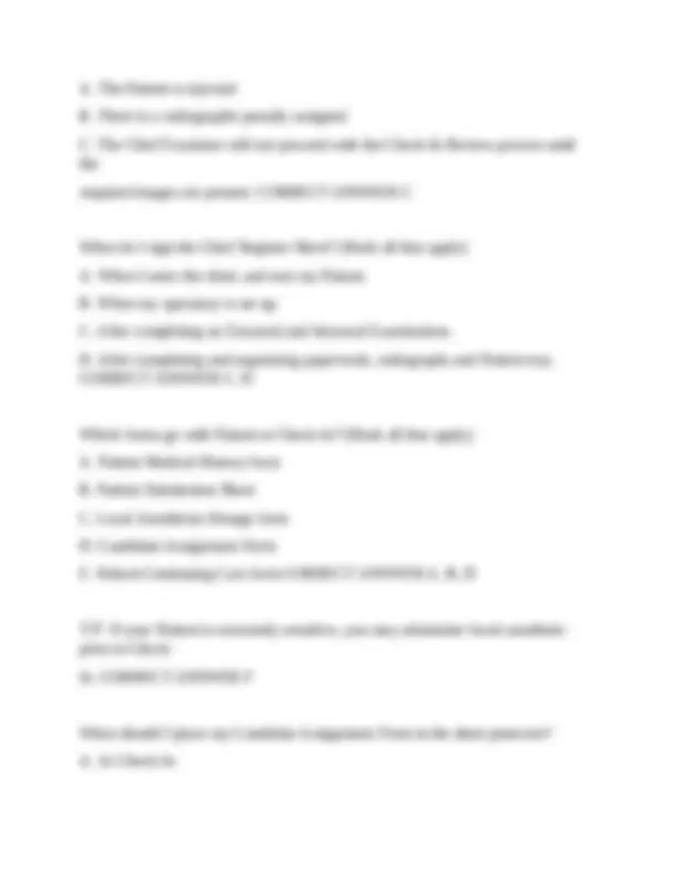 WREB Exam Questions and Answers: A Guide for Dental Students | Exams ...