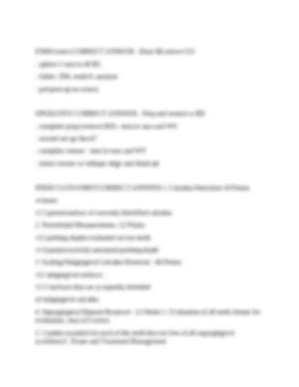 WREB Dental Exam Questions and Answers | Exams Nursing | Docsity