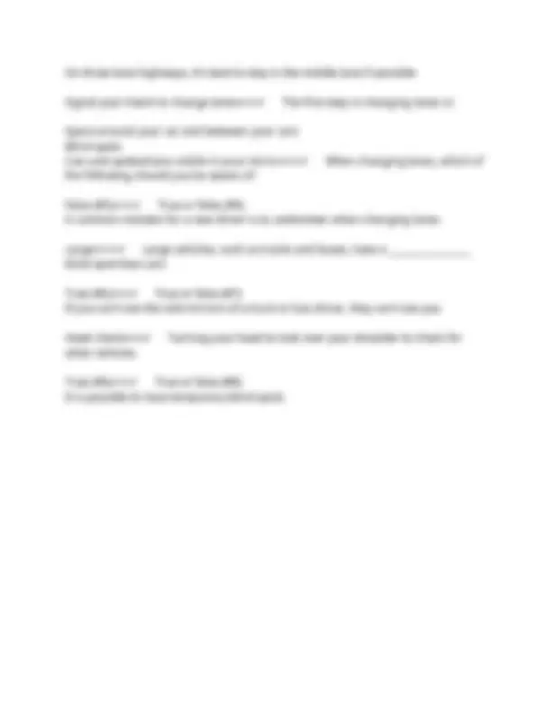 State Farm Steer Clear - Module 4: Safe Driving Practices and ...