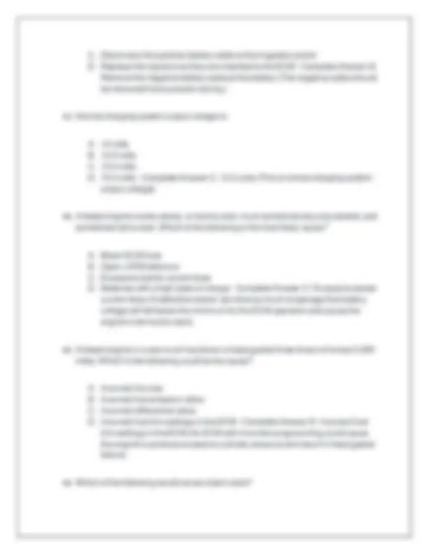 ASE Test T2 Practice Test 2: Diesel Engine Questions and Answers ...