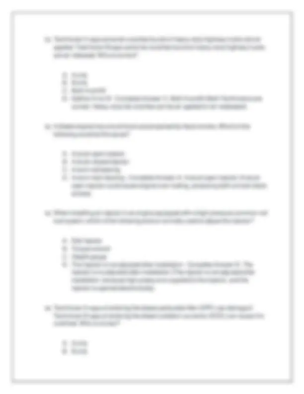 ASE Test T2 Practice Test 2: Diesel Engine Questions and Answers ...