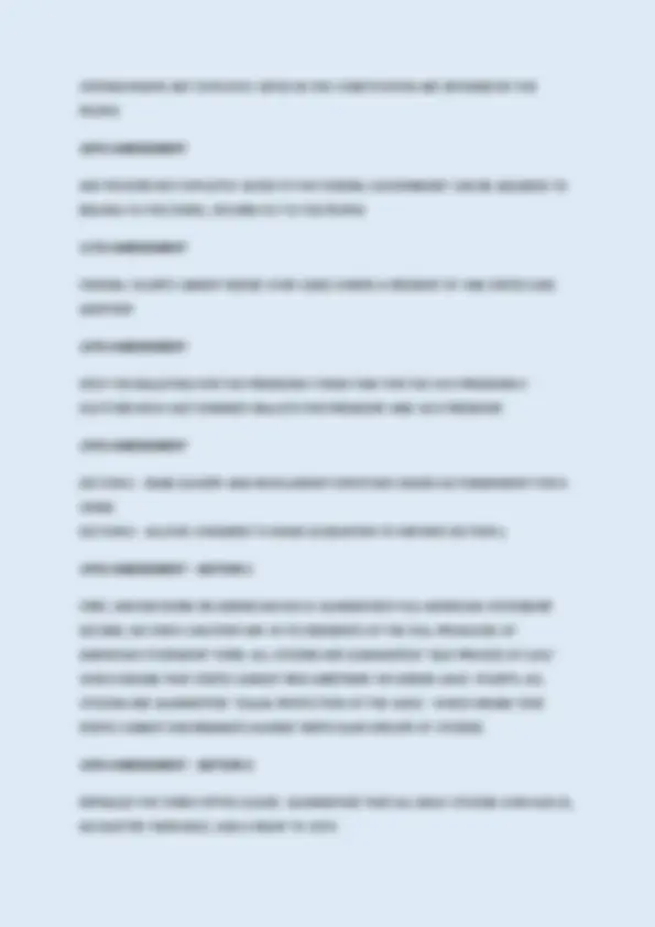 27 AMENDMENTS AND CLAUSES TEST REVIEW STUDY SET WITH 100% GUARANTEED ...